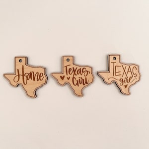 DIGITAL Texas Girl Keychains SVG Laser Files, Texas Keychain File ...