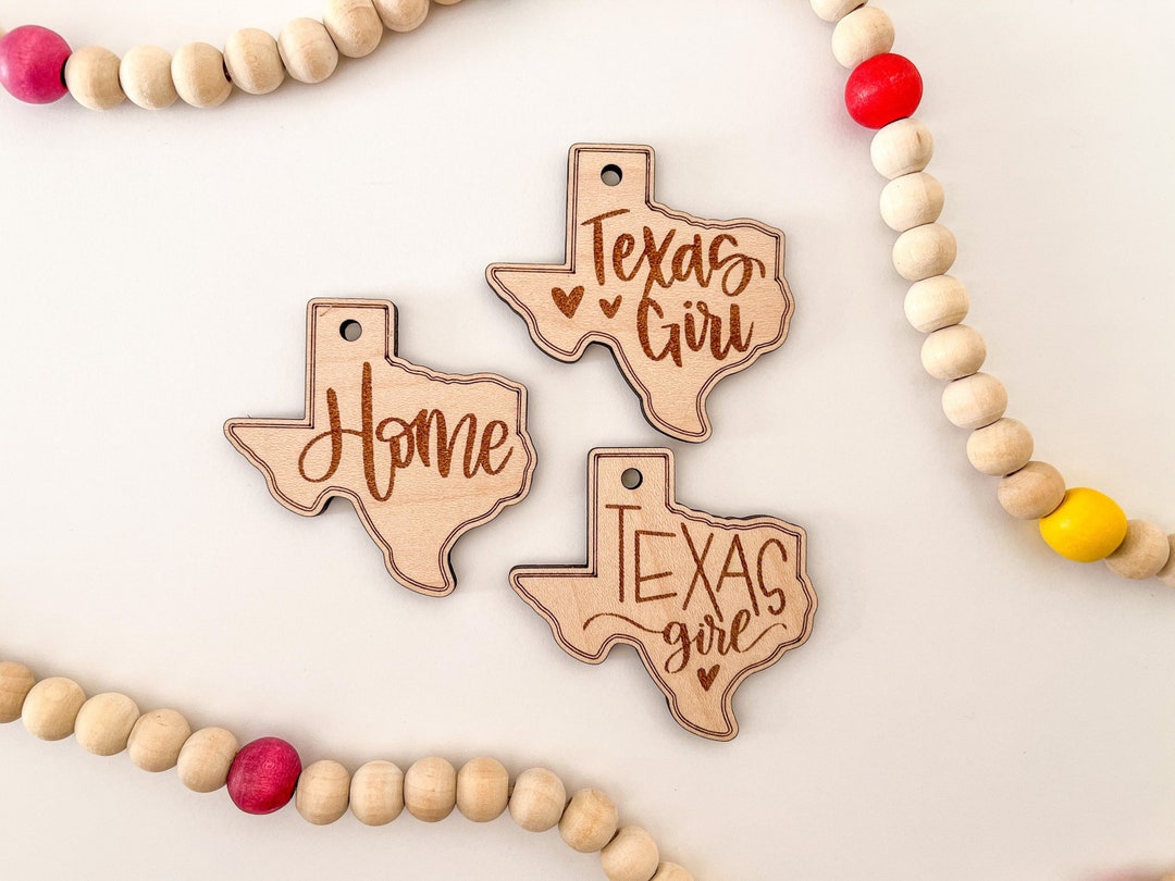 DIGITAL Texas Girl Keychains SVG Laser Files, Texas Keychain File ...