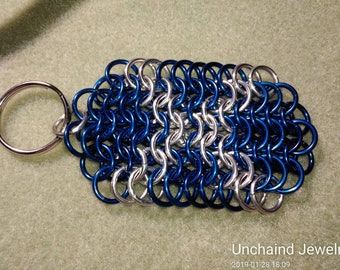 Scotland Flag Keychain Hand Beaded St Andrews Cross Scottish - Etsy