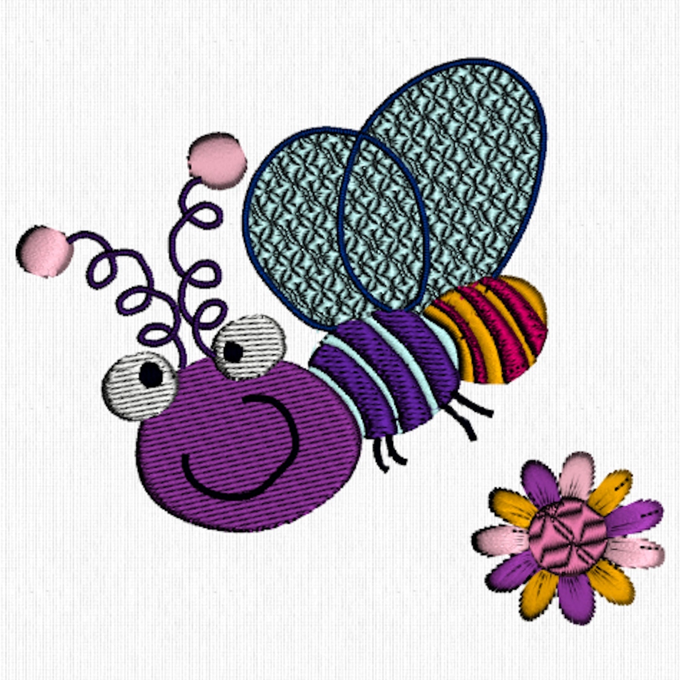 Cute Bugs Machine Embroidery Designs - Etsy