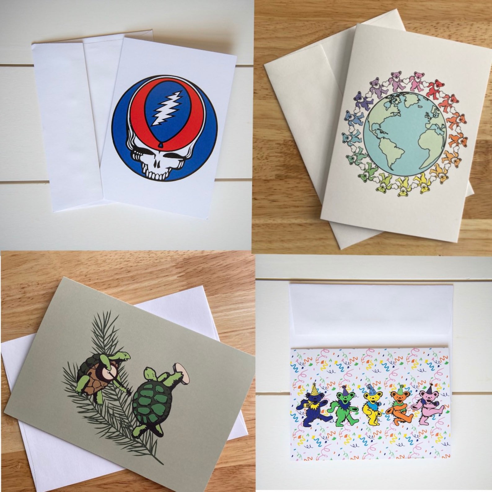 Grateful Dead Greeting Card Multi-pack - Etsy