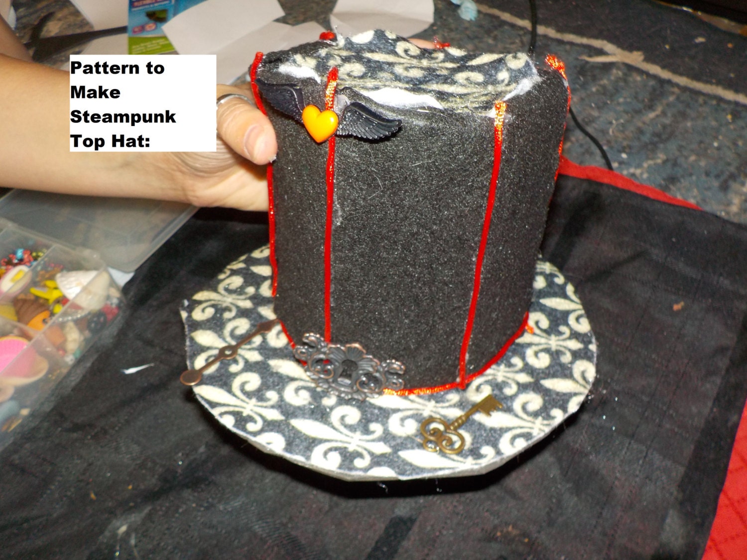 Steampunk Top Hat Pattern - Etsy