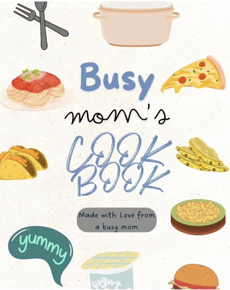 Busy Moms Cook Book - Etsy