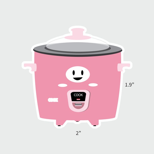 Rice Cooker Decal - Etsy