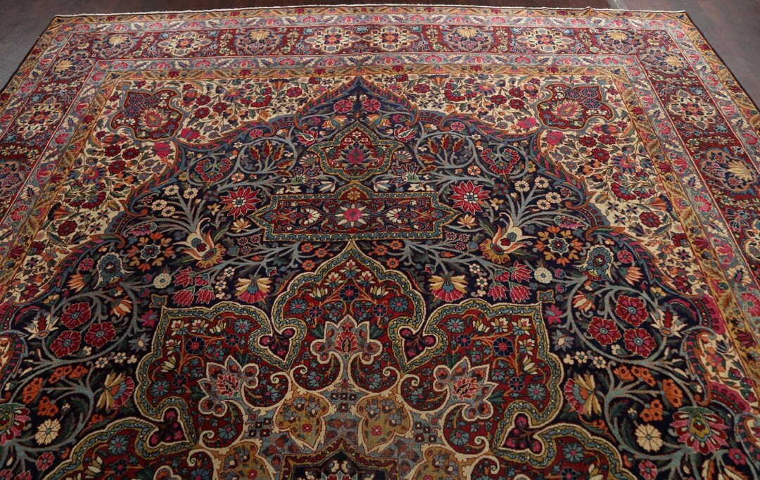 Exquisite 14x11 Feet Antique Rug, Palace Mansion Rug ,oversized Rug ...