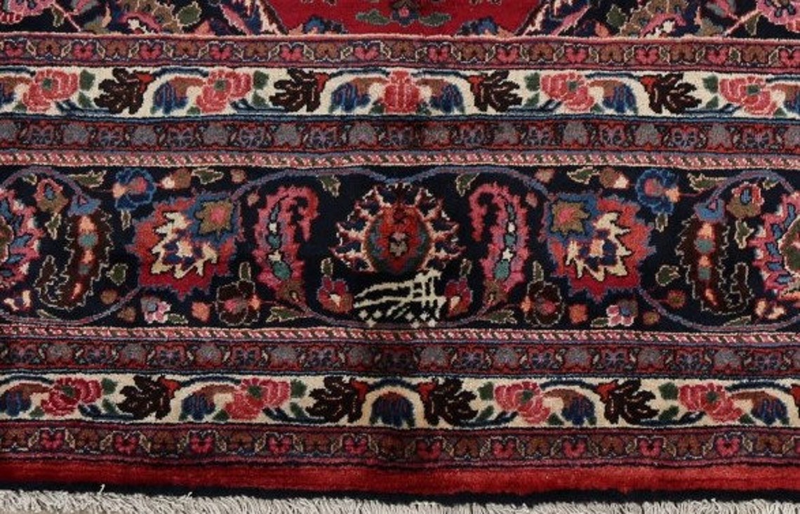 Superb 12x10 Feet Oversize Rug, Vintage Rug, Area Rug, Wool Rug, Hand ...