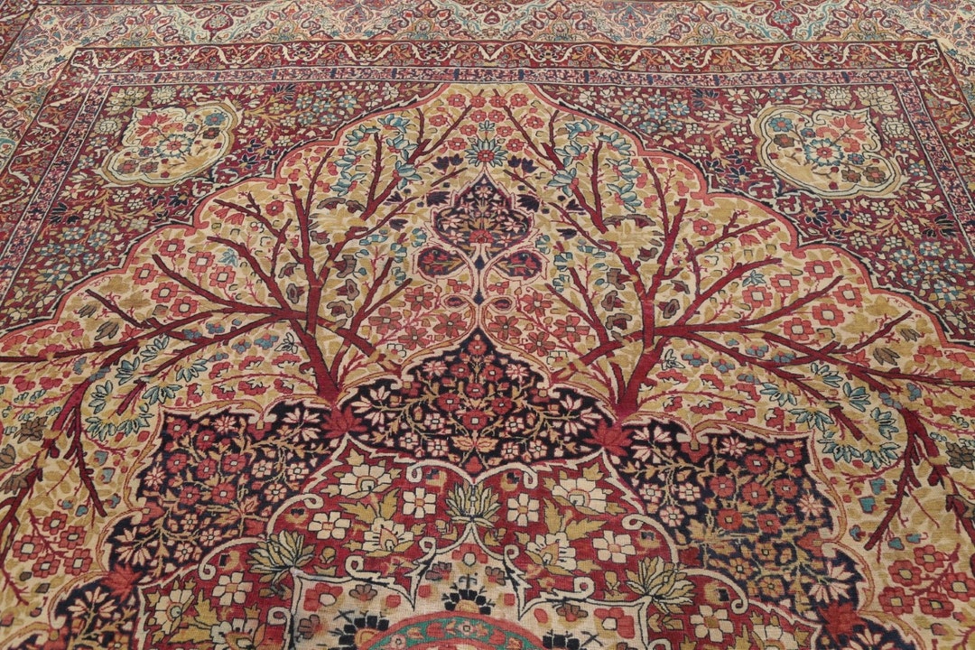 Superb Rare Rug, 15'x11' Ft,palace Mansion Large Rug,museum Quality ...