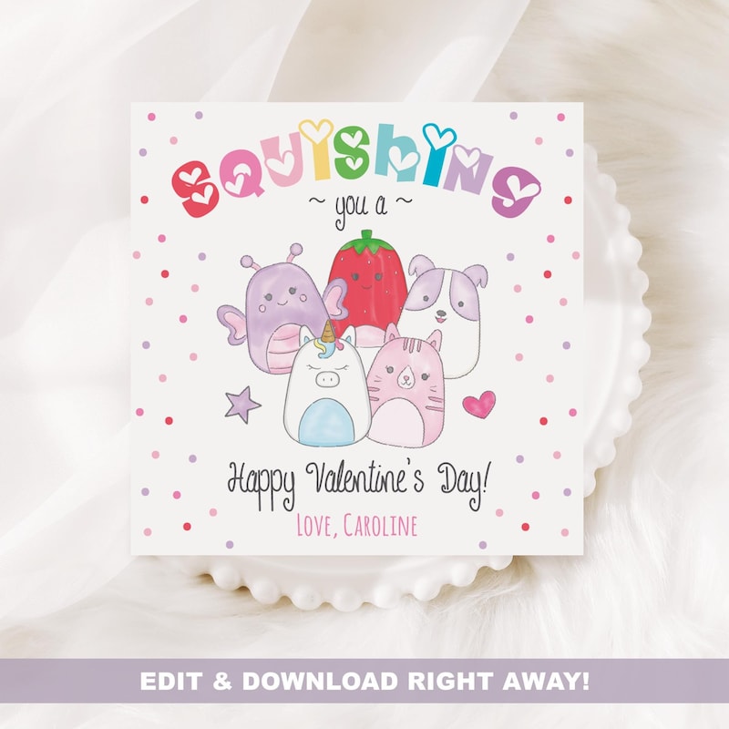 Squishy Valentine - Etsy