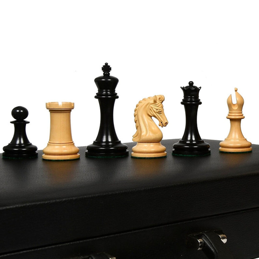 Imperial Collector sinquefield Cup 2014 Chess Pieces in Ebony & Boxwood ...