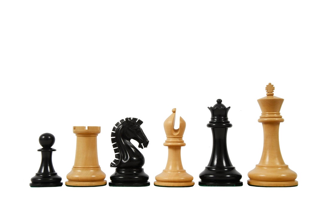 Chess Set Sinquefield Cup Pieces Reproduced Original Design in Genuine ...