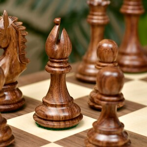 4.1'' Derby Knight Staunton Chess Set Chess Pieces Only Weighted Chess ...