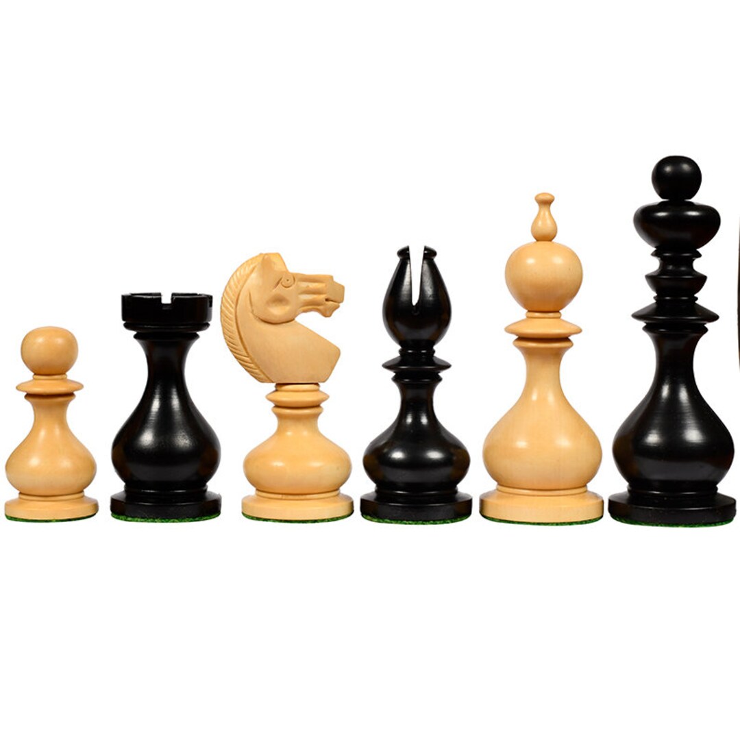 Reproduced Antique Series Dublin Pattern Calvert Chess Pieces - Etsy Canada