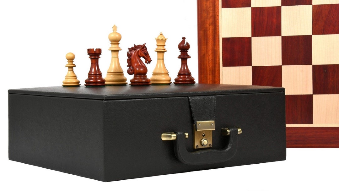 4.4 Shera Series Luxury Chess Set Combo Triple Weighted Chess Pieces V2 ...