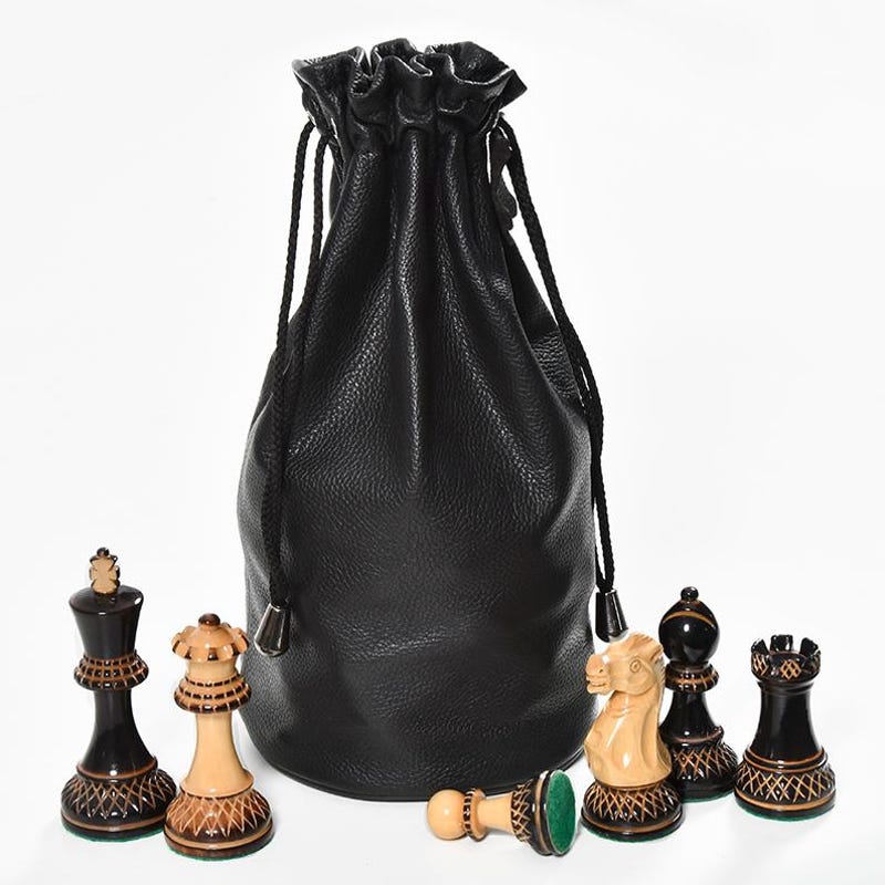 Leather Chess Set - Etsy