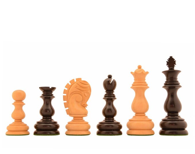 1919 Marcel Duchamp Vintage Chess Pieces in Ebony / Box Wood - Etsy