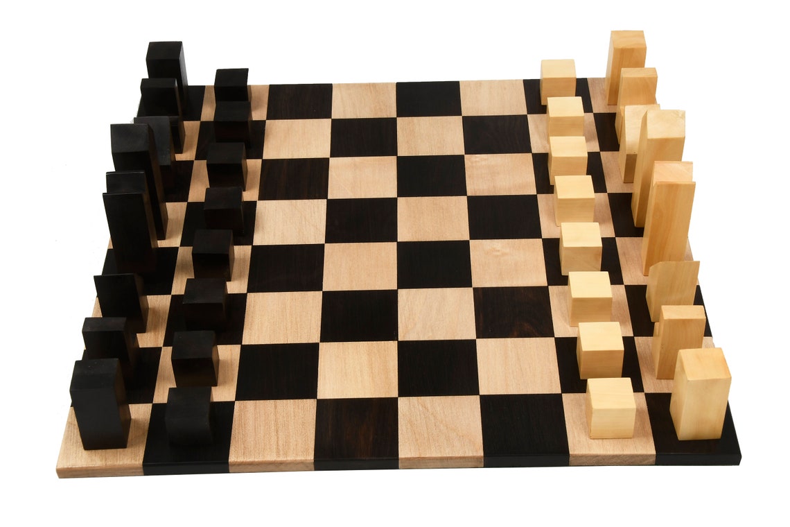 Combo of 1966 Lanier Graham Reproduced Minimalist Chess Pieces - Etsy