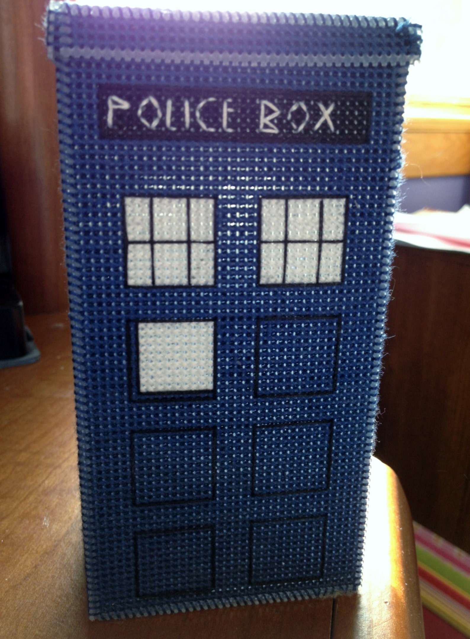 Plastic Canvas TARDIS Pattern - Etsy