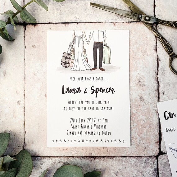Destination wedding invitation wording 60 photos - Astyledwedding.com