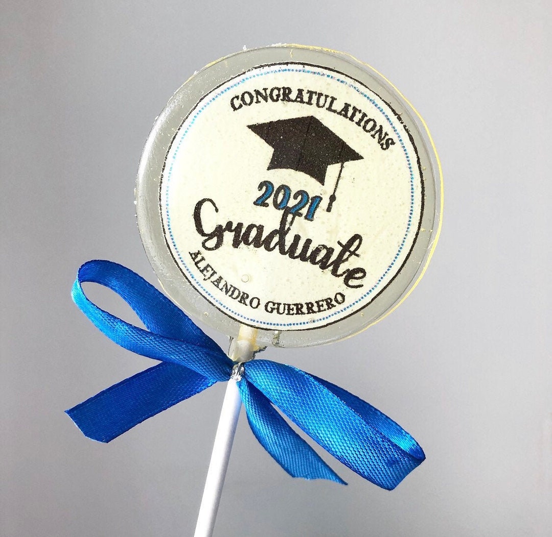 Graduation Customized Lollipops, Personalized Graduation Favors, Grads ...