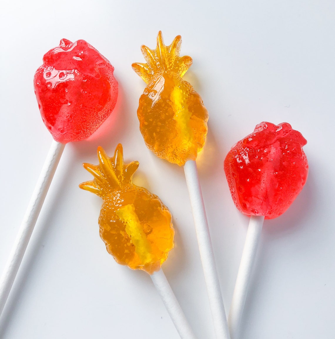 Mini Fruit shaped lollipop favors fruity themed party favors | Etsy
