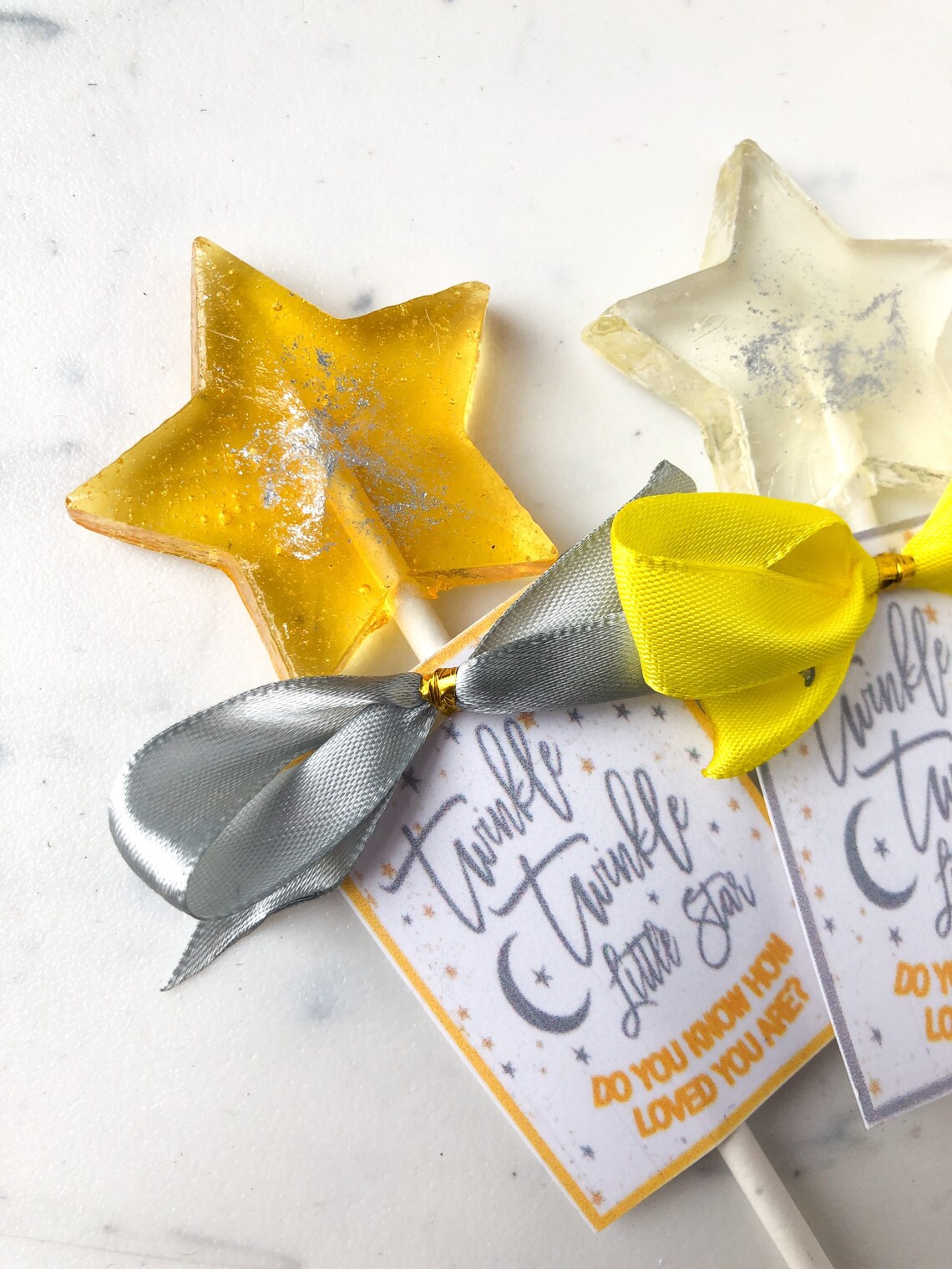Star Shaped Lollipops Twinkle Twinkle Little Star Lollipop - Etsy UK
