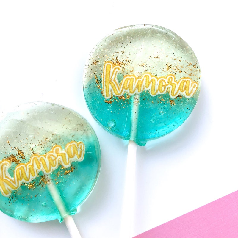 Blue Lollipops - Etsy