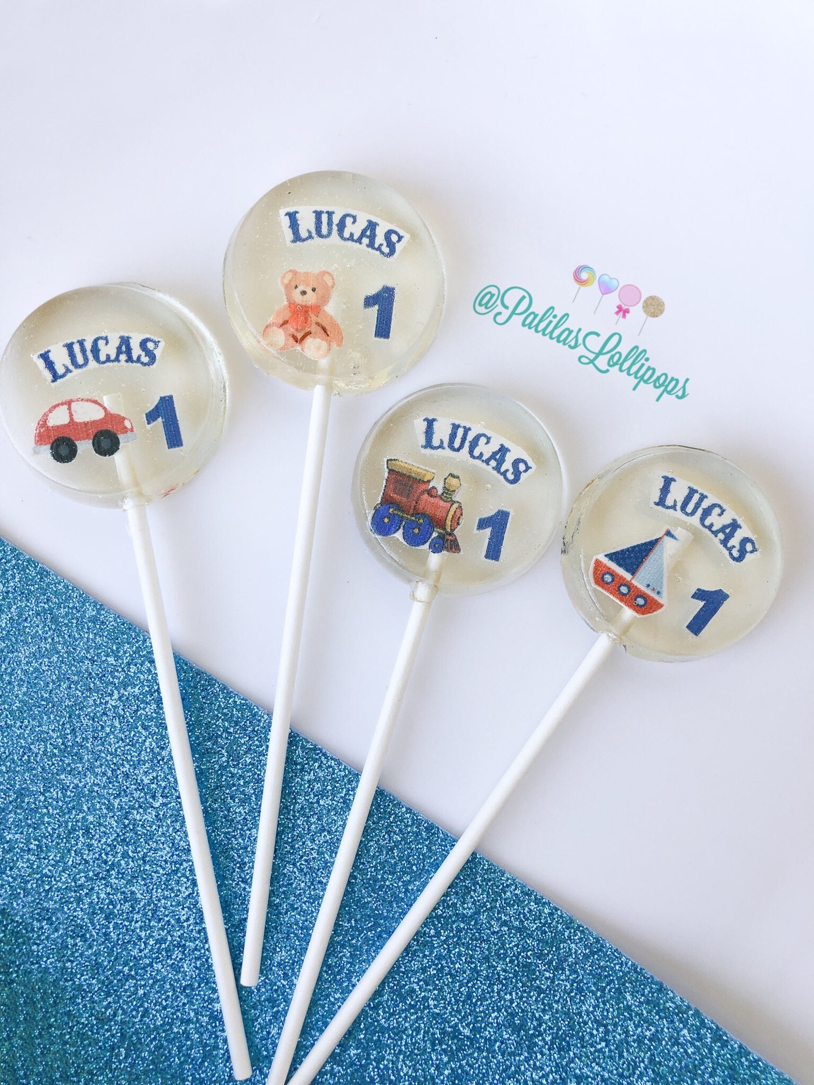 Toy Themed Customized Lollipops Vintage Toy theme Birthday | Etsy