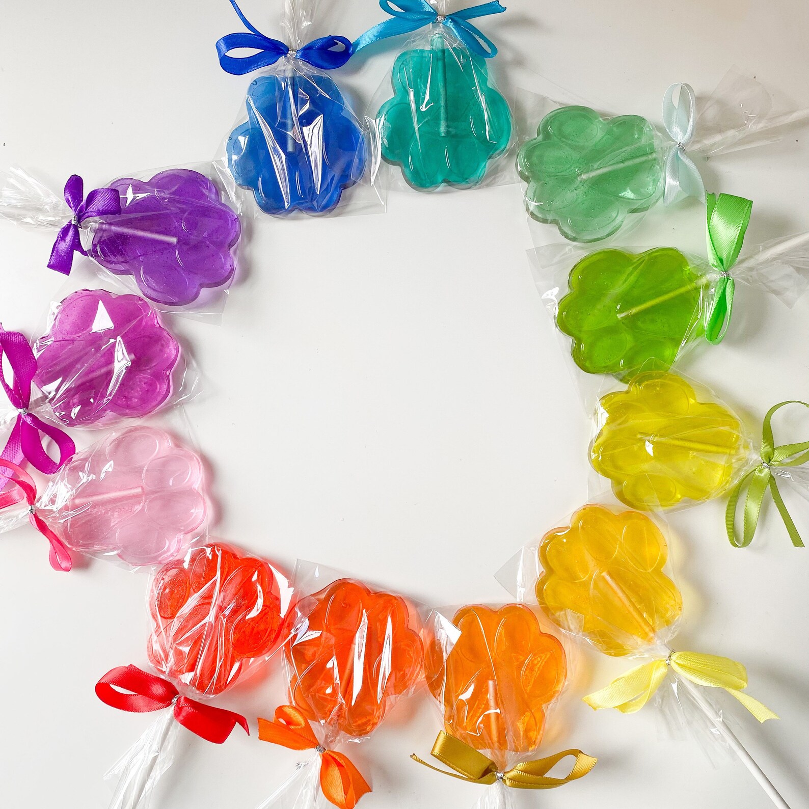 Dog Paw Print Shaped Lollipops Doggy Paws Print Candy - Etsy