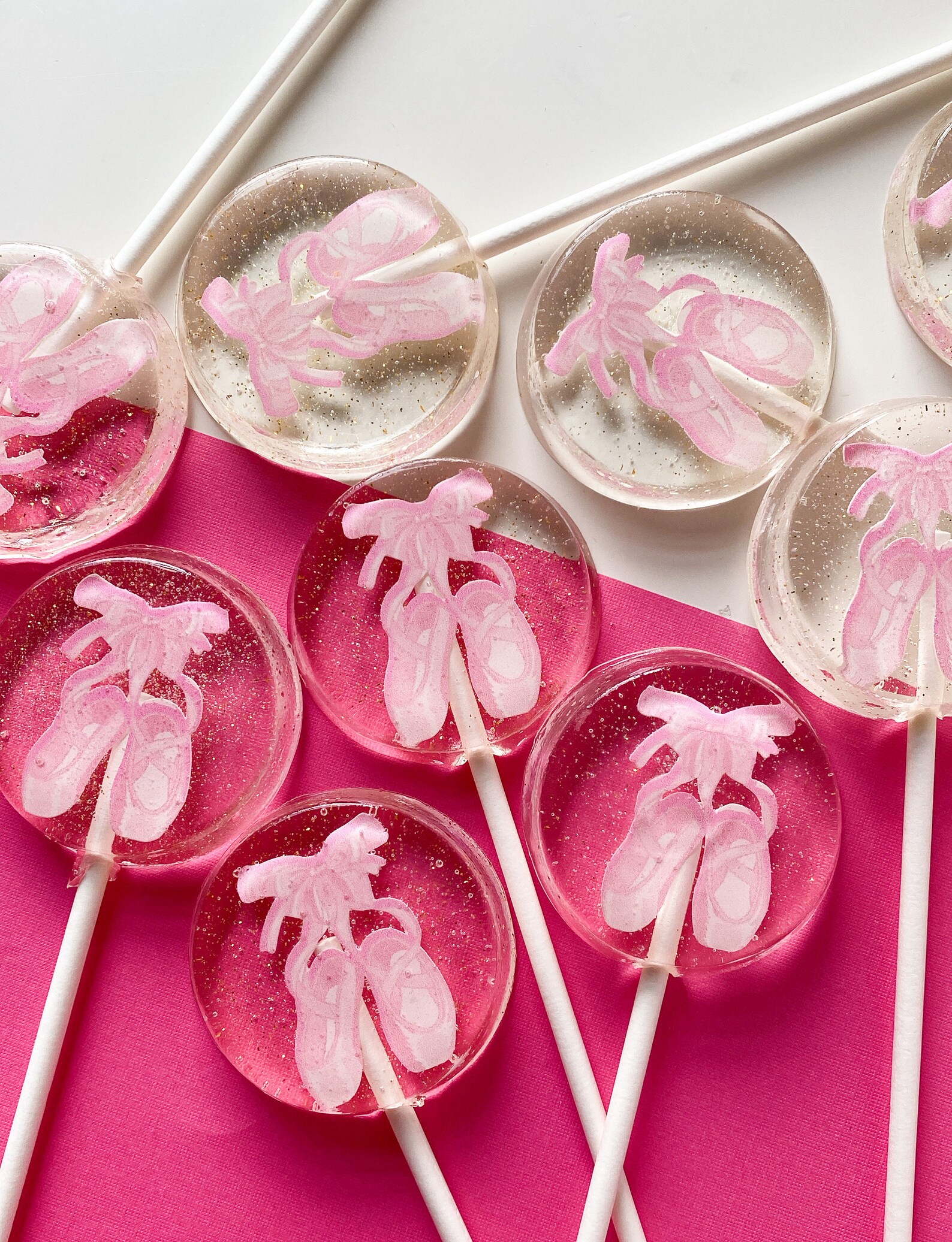 Ballet Shoe Lollipops: Ballerina Party Favors, Set of 6 - Etsy