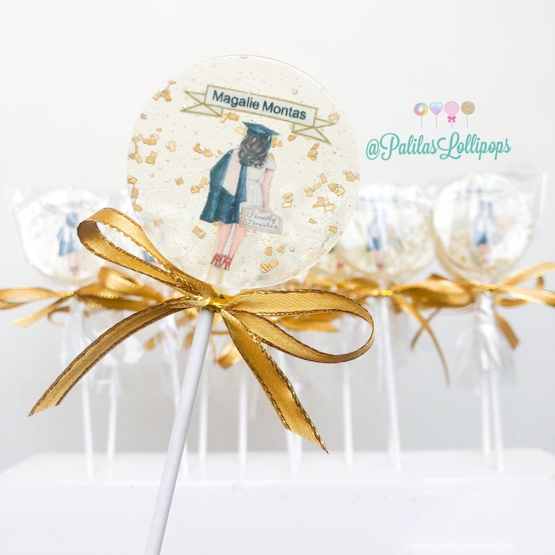 Customized Graduation Lollipop Favors, Graduation Party Favors ...