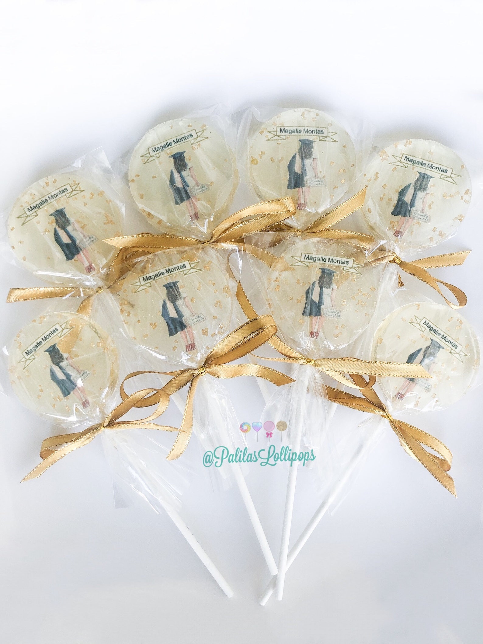 Customized Graduation Lollipop Favors, Graduation Party Favors ...