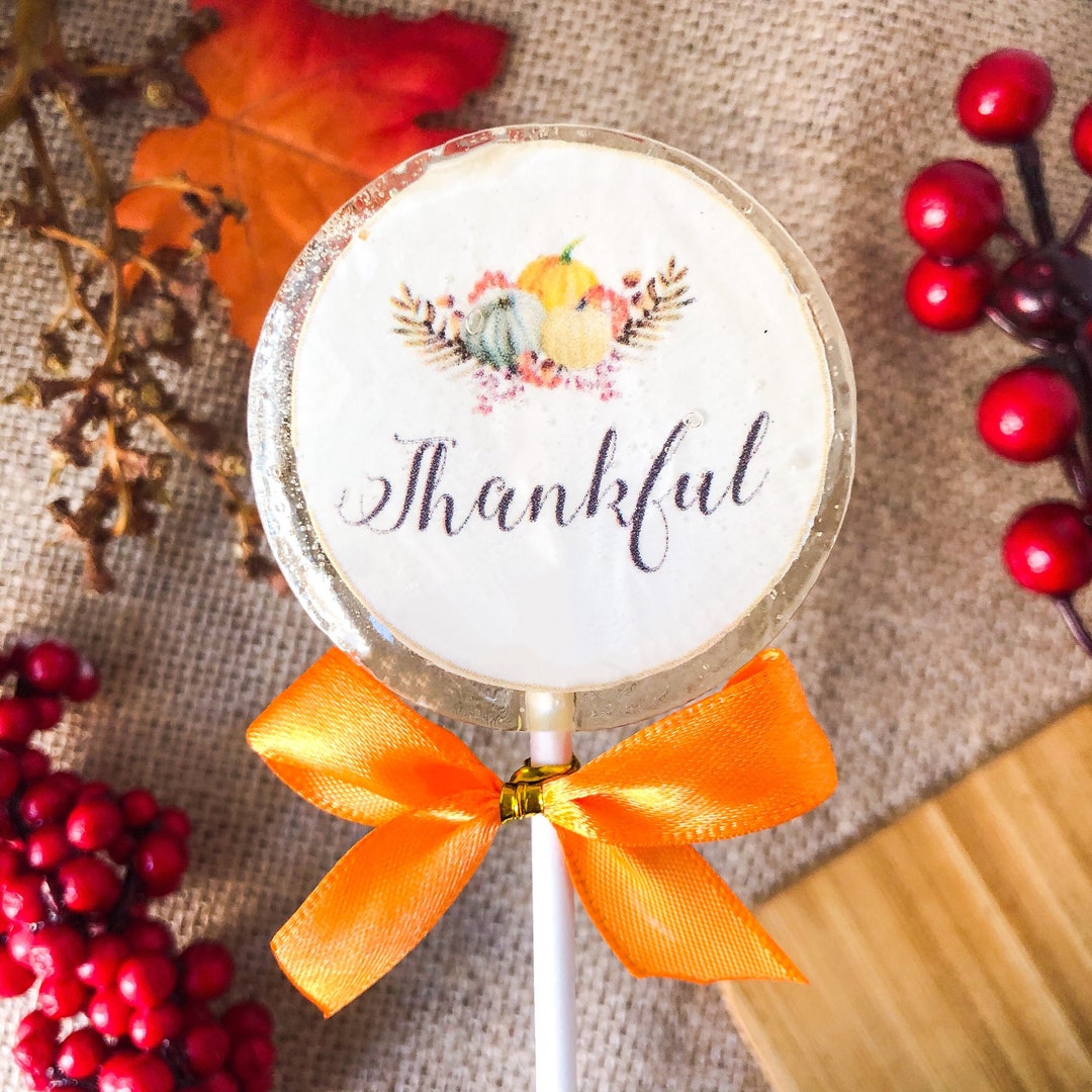Thanksgivings Favors, Thanksgiving Lollipops, Turkey Day Favors ...