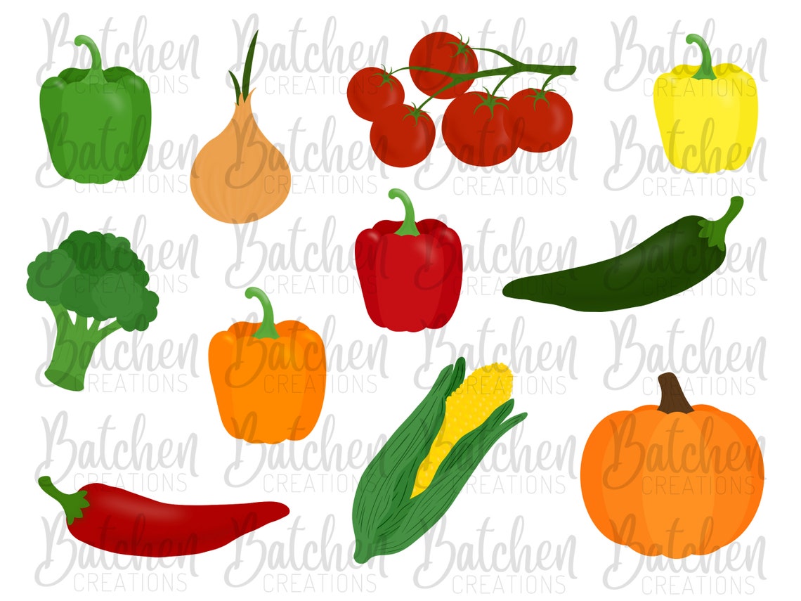 Vegetable Clipart Transparent Background, Healthy Food Clipart, Cute ...