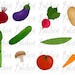 Vegetable Clipart Transparent Background, Healthy Food Clipart, Cute ...