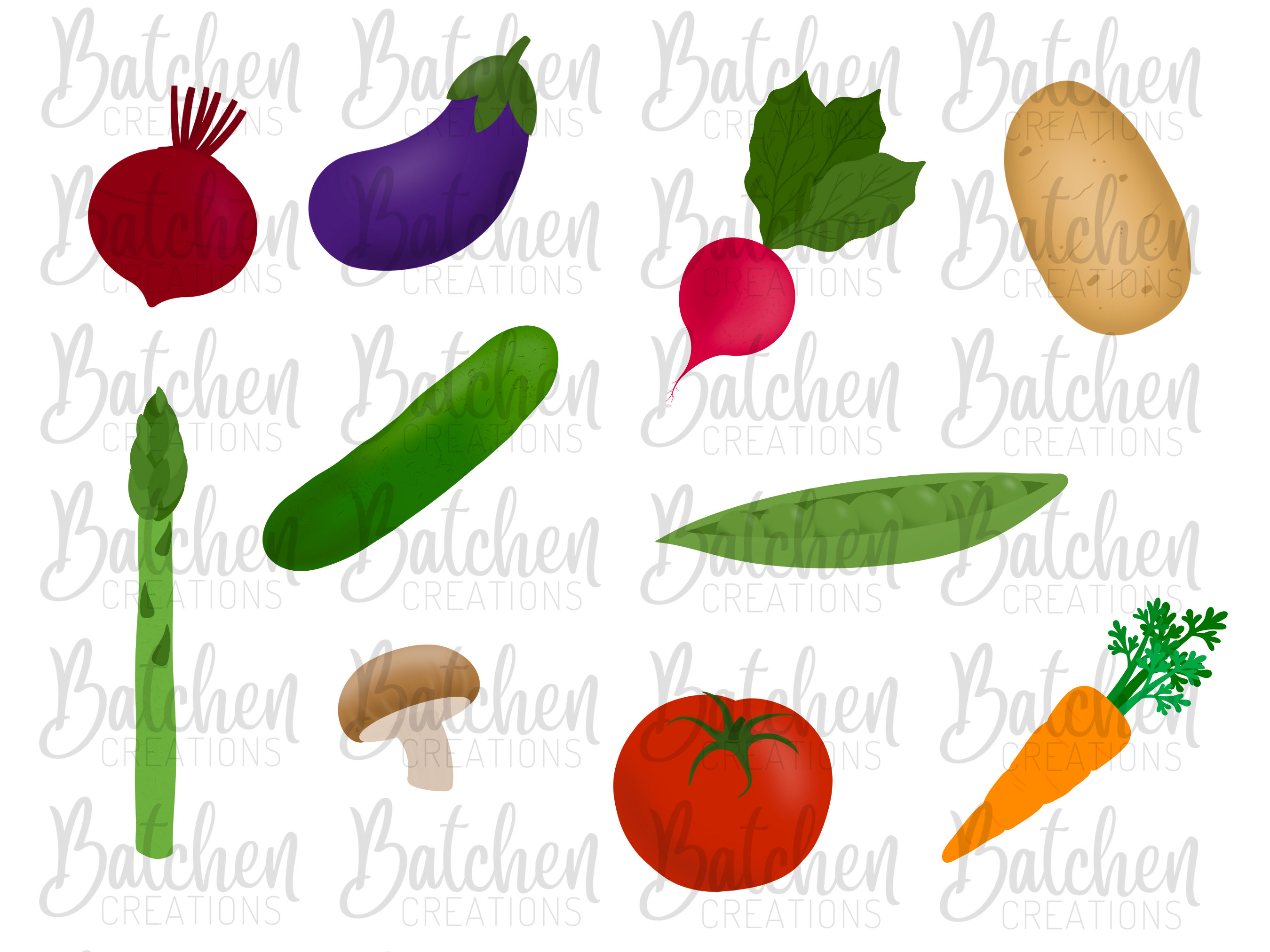 Vegetable Clipart Transparent Background, Healthy Food Clipart, Cute ...