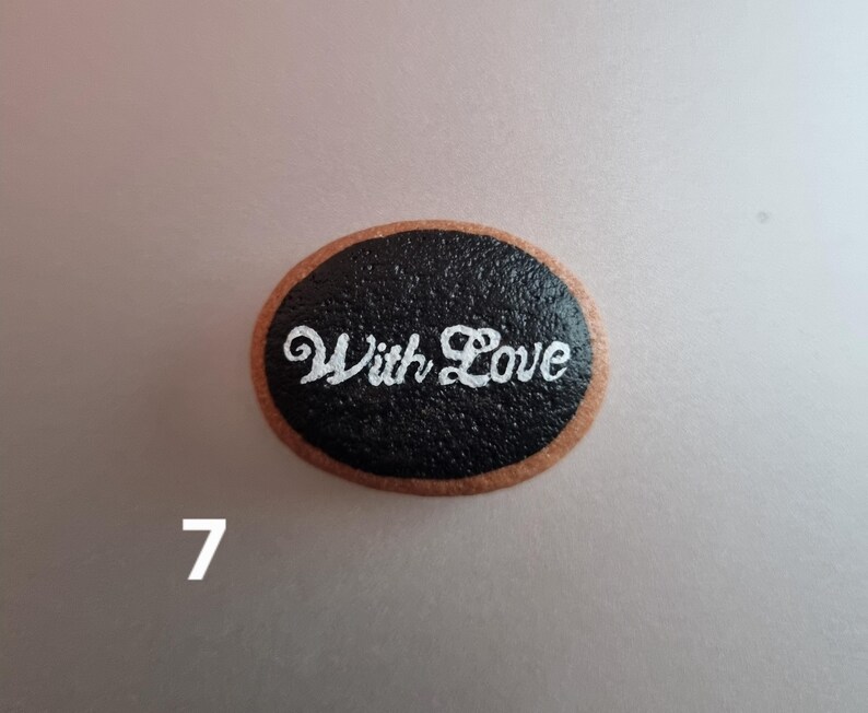Refrigerator Magnets, Sea Stone Magnets, Painted Pebbles Magnets ...