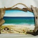 Handmade Sea - Themed Painting, Beachhouse Decor, Sea Treasures Collage ...