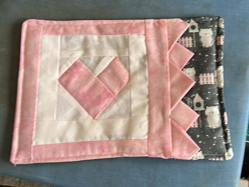 Foundation Paper Piecing FPP Pattern, Heart Quilt Block Pattern, PDF ...