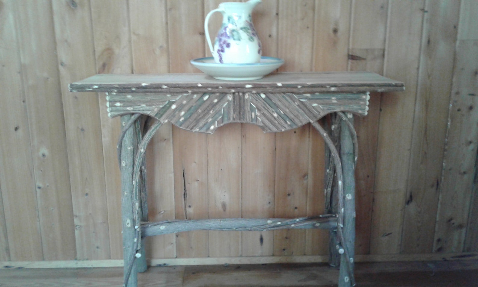 Willow Console Table With Beautiful Spalted Maple Top - Etsy