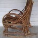 King Size Willow Rocking Chair - Etsy