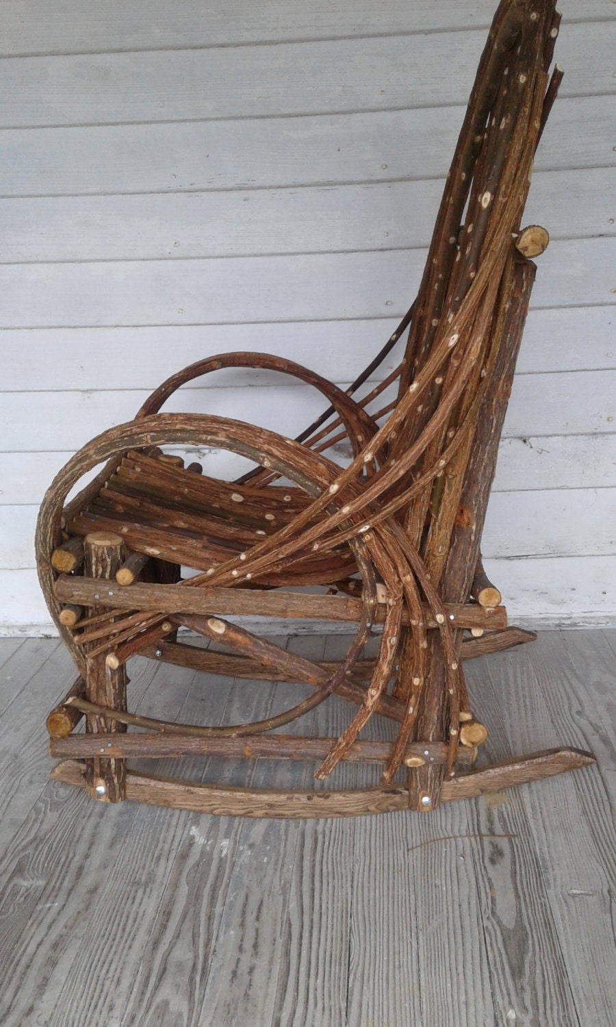 King Size Willow Rocking Chair - Etsy