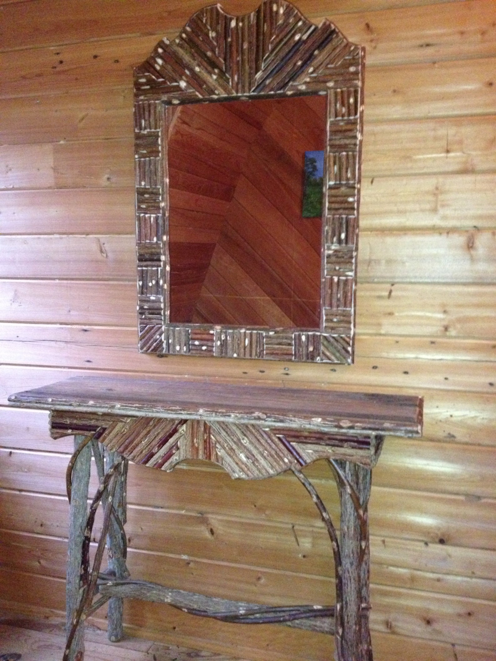 Willow Console Table With Beautiful Spalted Maple Top - Etsy