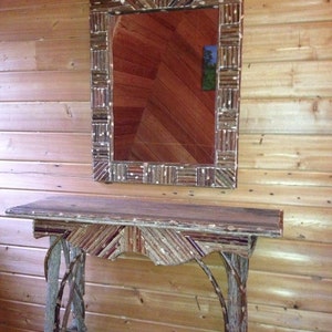 Willow Console Table With Beautiful Spalted Maple Top - Etsy