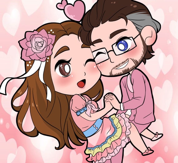Cute Chibi Couple Drawings