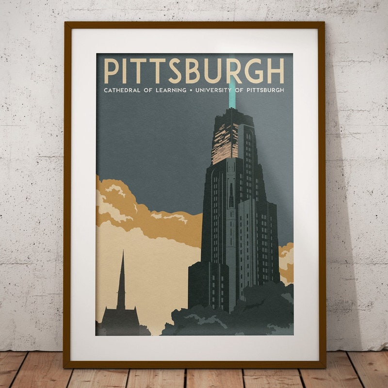 Pittsburgh Print - Etsy