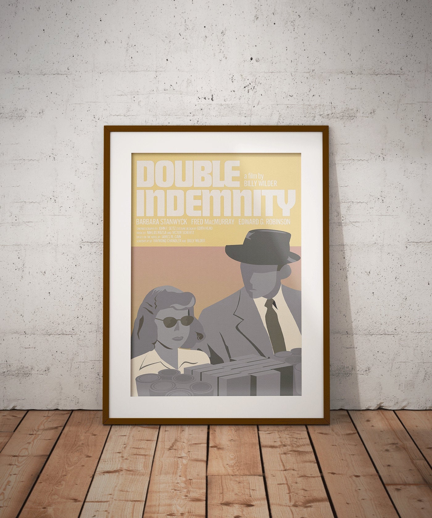 Double Indemnity Poster