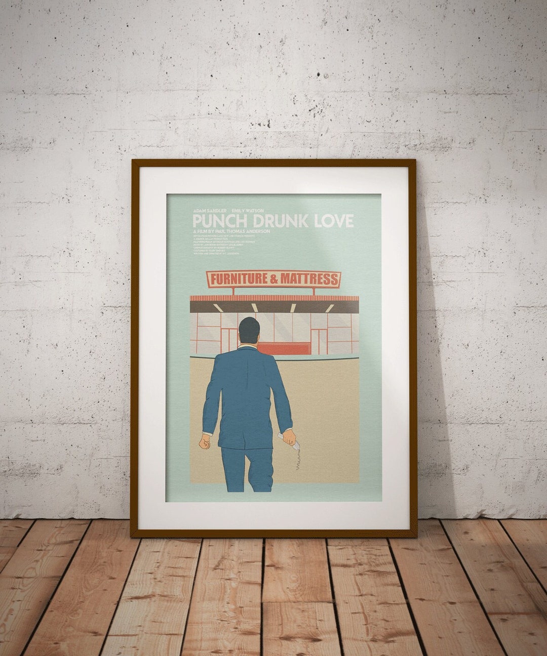 Punch Drunk Love Poster (paul Thomas Anderson, 2003) [alternative Movie ...