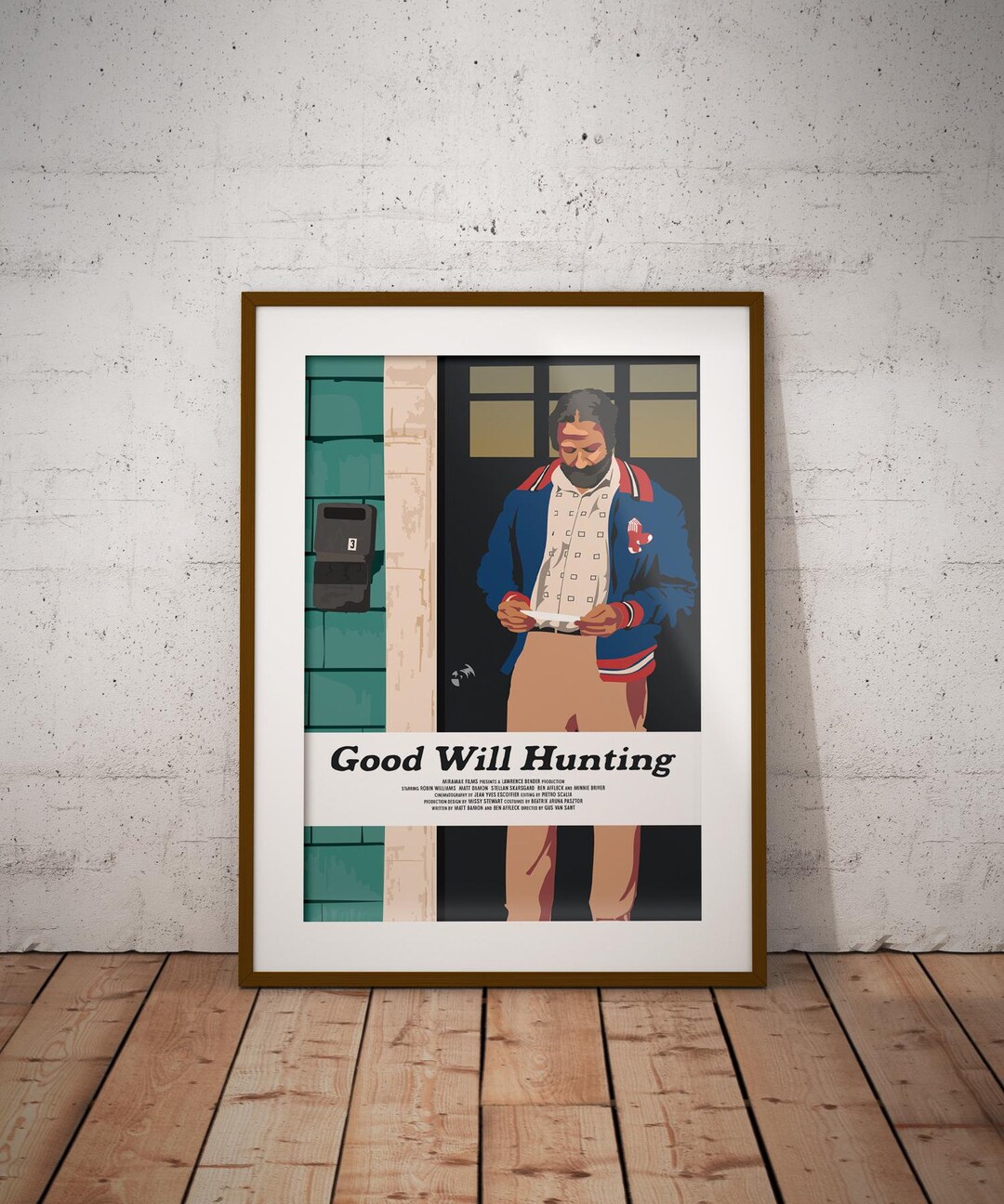 Good Will Hunting Poster (gus Van Sant, 1997) [alternative Movie Poster ...