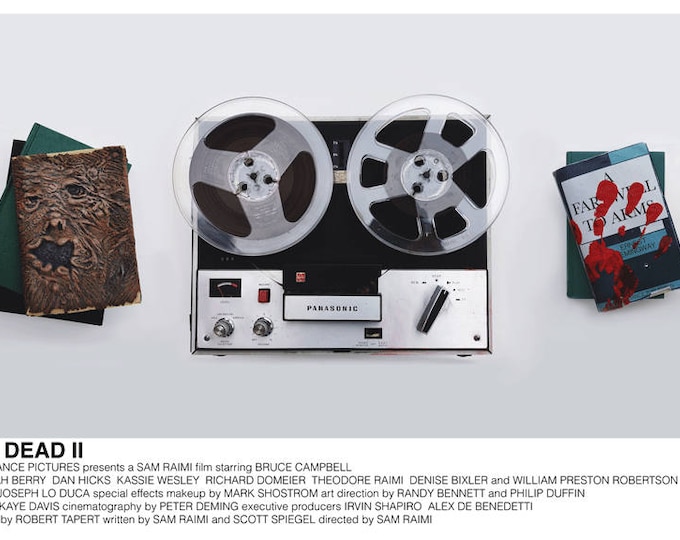 The Evil Dead 1981 Sam Raimi Alternate USA Poster Promo 19x13 Bruce ...