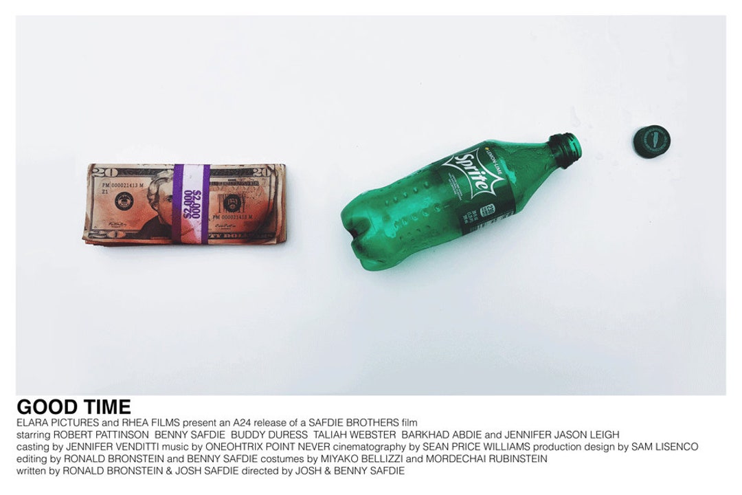 Good Time Poster safdie Brothers, 2017 alternative Movie Poster ...